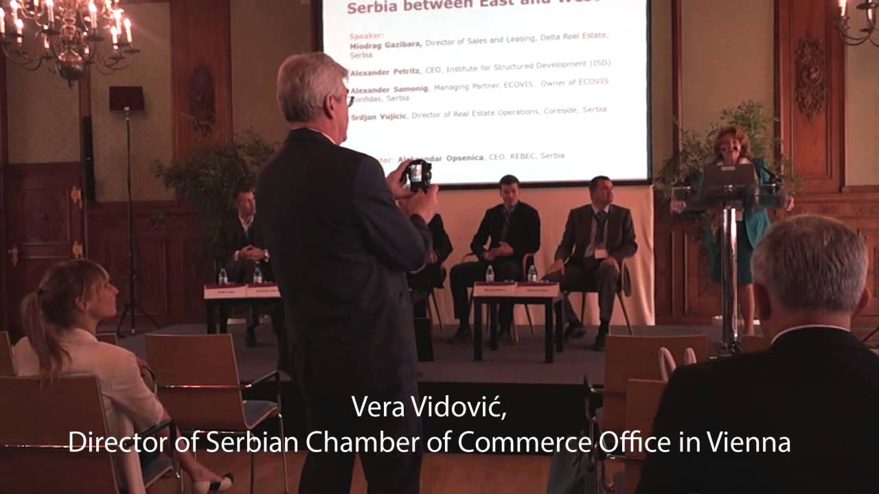 GREET Vienna 2014 - Vera Vidovic, the Director of Serbian Chamber of ...
