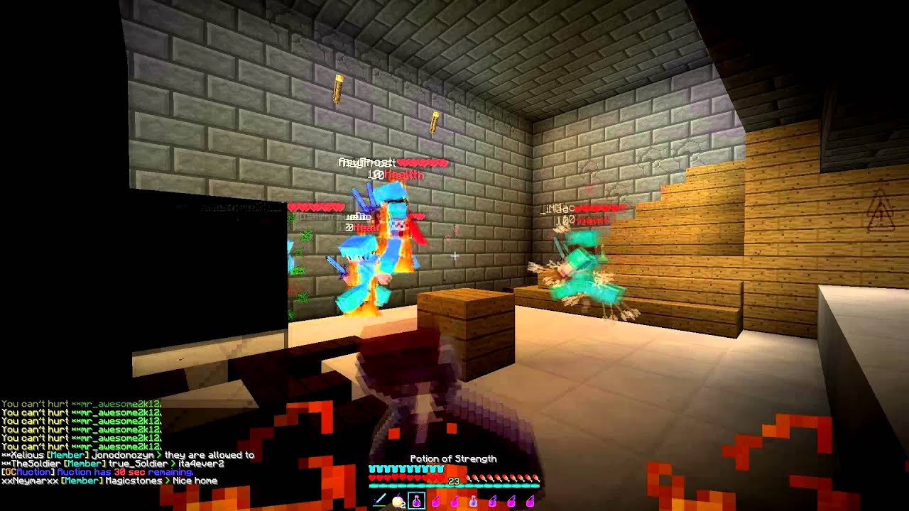 Pvp #1 Huge faction Fight - YouTube