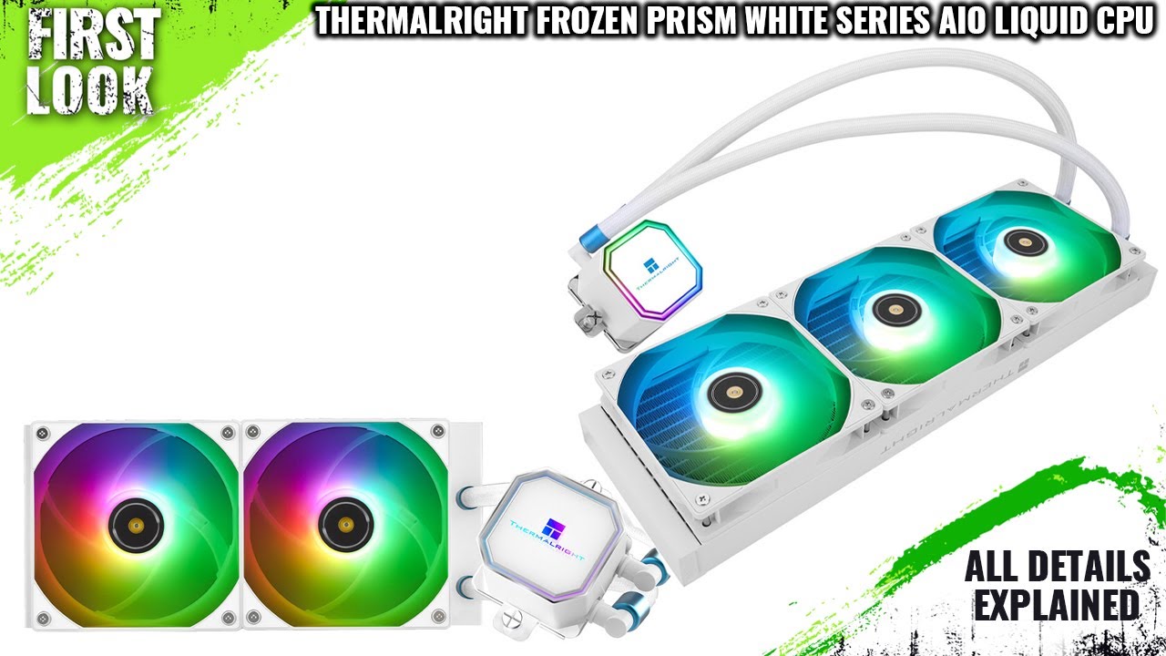 Thermalright Frozen Prism White Series AIO Liquid CPU Coolers Launched ...