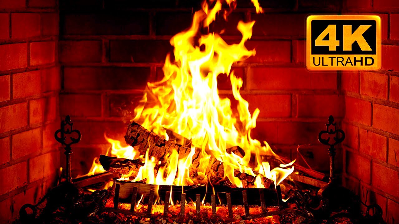 🔥 Fireplace NO ADS. Cozy Fireplace 4K Ultra HD - YouTube