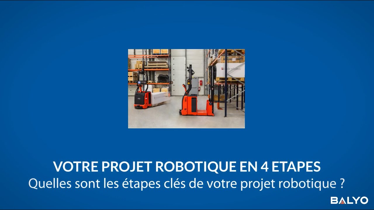 Les étapes clés d'un projet robotique en moins de 90 secondes - YouTube