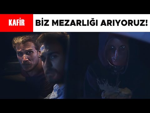 Kafir Türk Filmi | Arkadaşları Ufuk İçin Büyüyü Bulmaya Mezarlığa Gidiyor