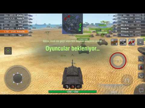 WOT BLİTZ TÜRKÇE - T6 DRACULA 3 GAMEPLAYS