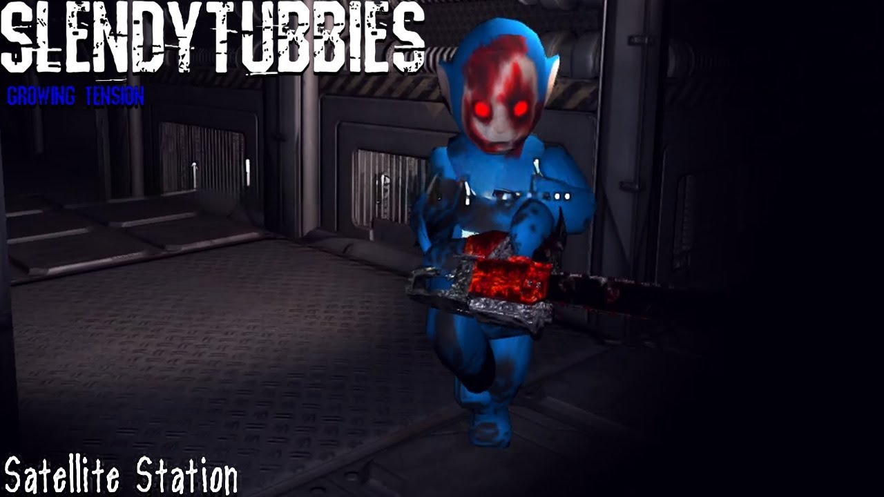 Slendytubbies: Growing Tension | Satellite Station | Collect Mode | No ...