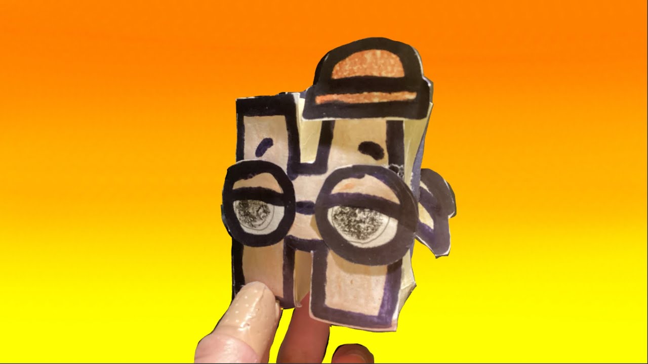 Paper Craft Sprunki Alphabet Lore | Letter H (Tunner) - YouTube