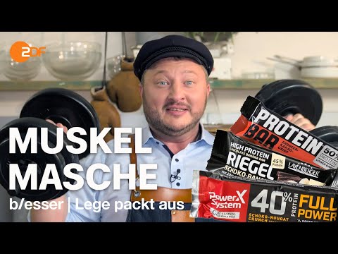 Protein Prahlerei: Sebastian entlarvt die teuren Eiweiß-Riegel | Lege packt aus