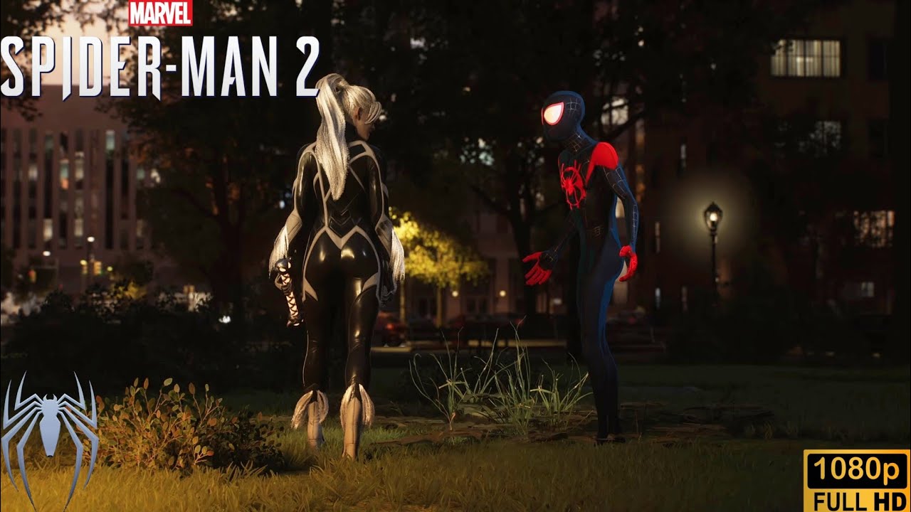 Into The Spider-Verse Miles Helps Felicia | Marvel's Spider-Man 2 🕷🕸 ...