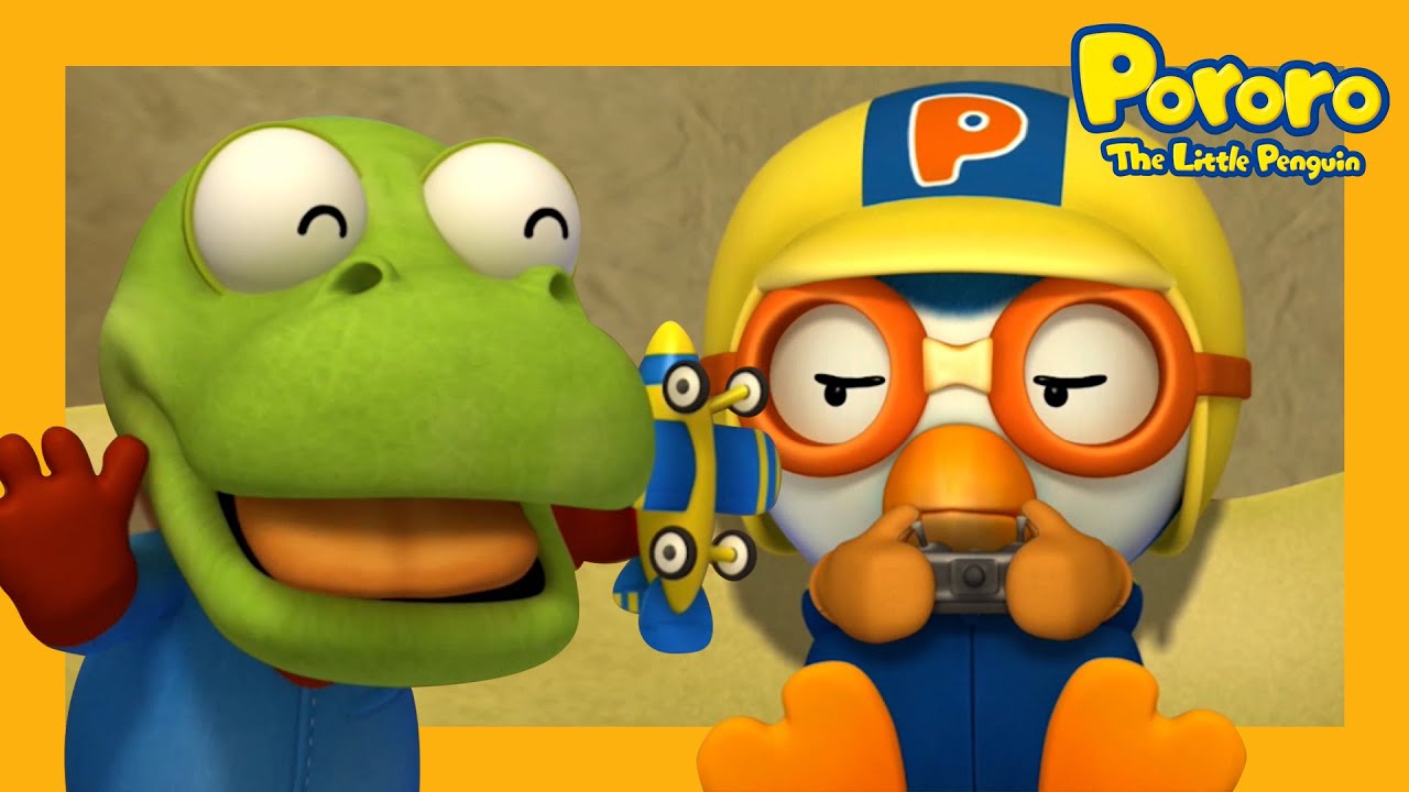 Pororo Kids Sociality Theater | #1,2 Toy Plane | Kids Animation ...