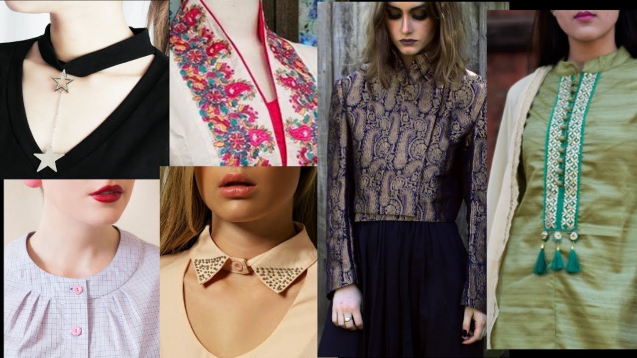 Letest And Stylish Different Types Neck Design Ideas Kurtis And Tops ...