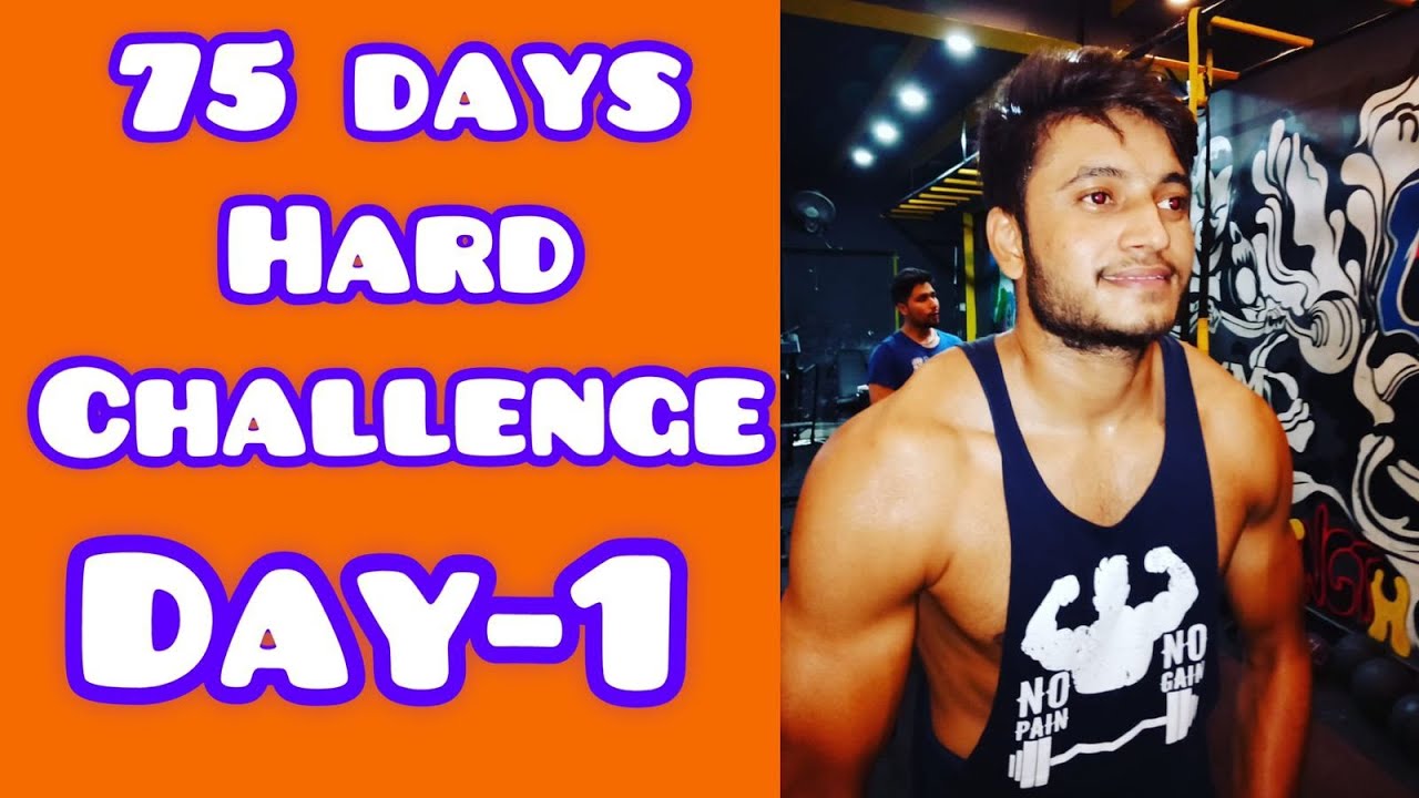 || Day - 1|| 75 hard challenge - YouTube