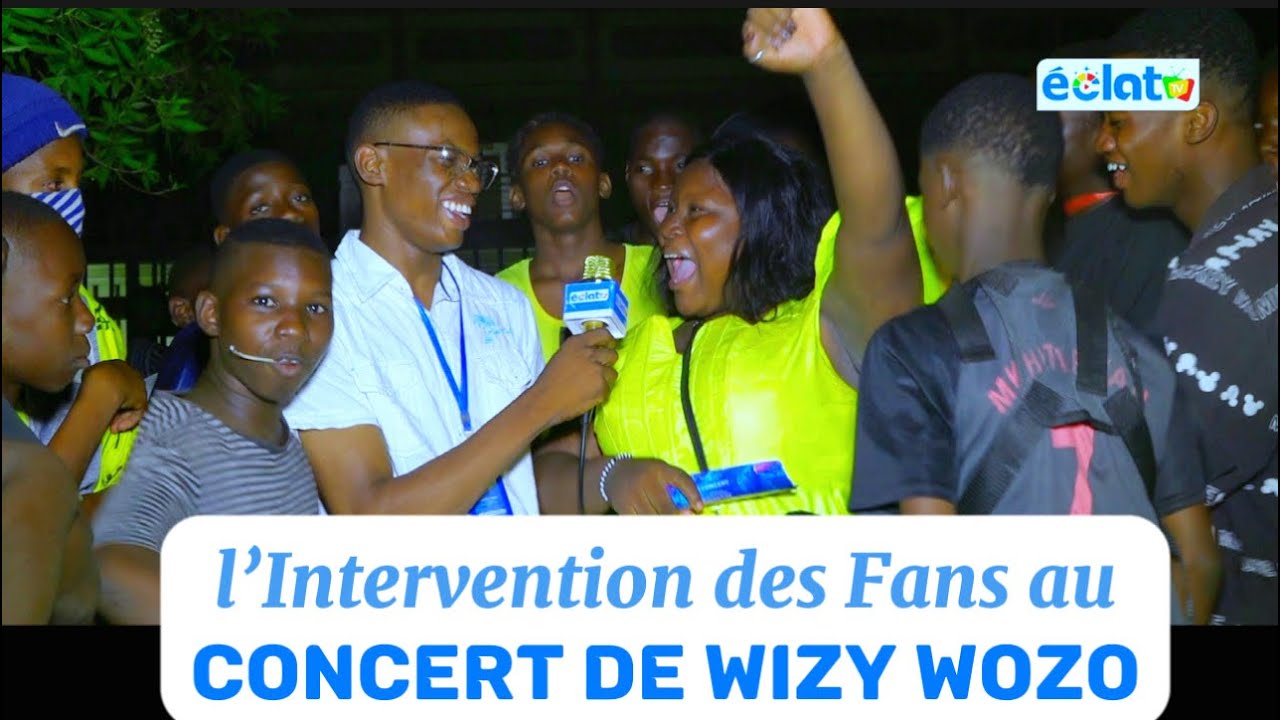 l'Intervention des Fans au CONCERT DE WIZY WOZO - YouTube