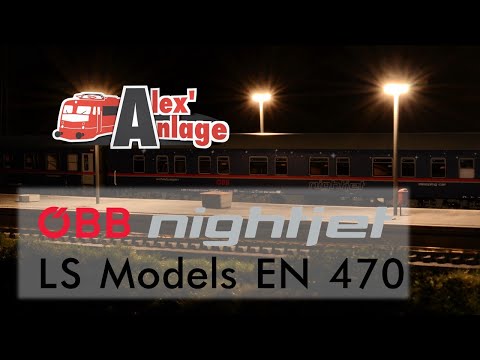 H0 Modellbahn - LS Models 97021 Nightjet 470