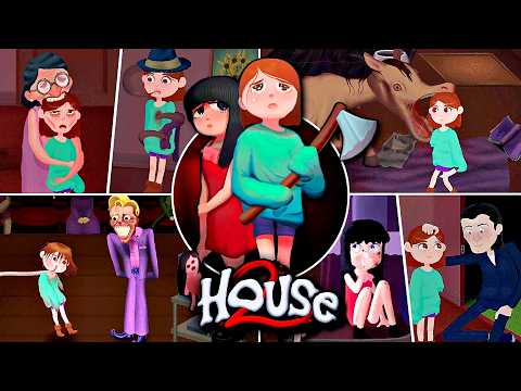 House 2 - All Deaths & 8 Endings (Secret Ending)