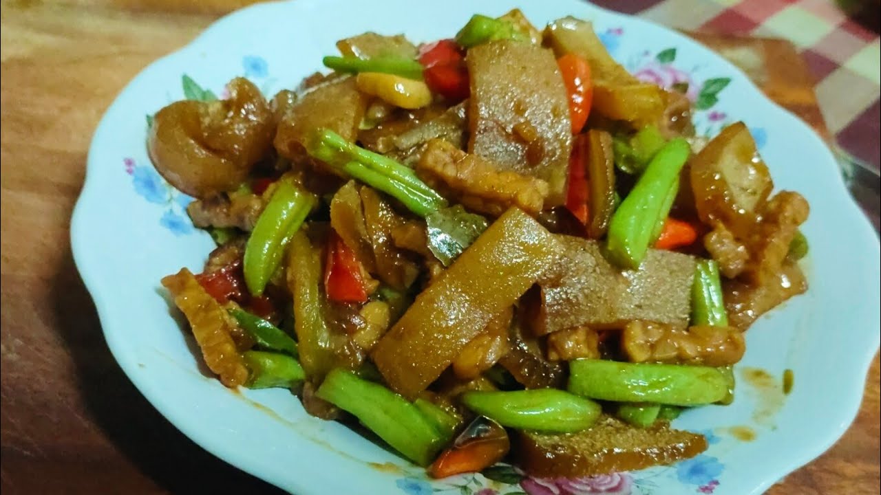 CARA MEMASAK KULIT SAPI LEZAT, TERBAIK DENGAN BONCIS DAN TEMPE,MASAKAN ...