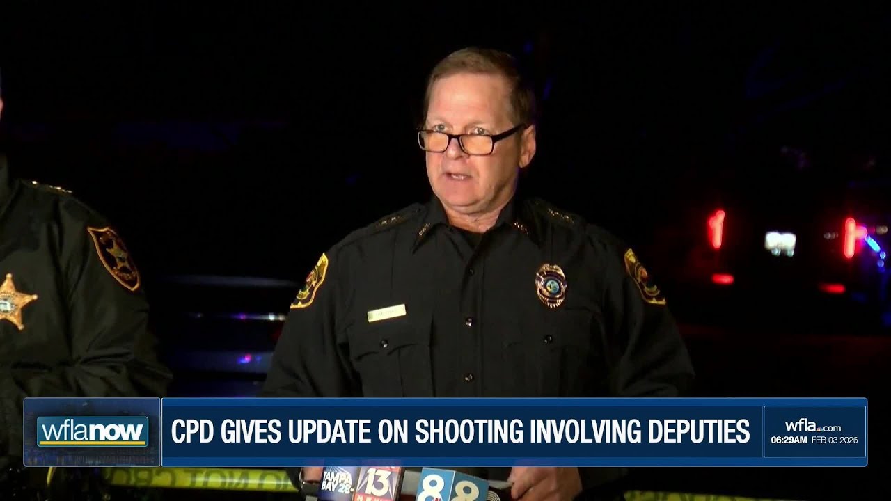 Chief Gandy gives update on shooting involving deputy - YouTube