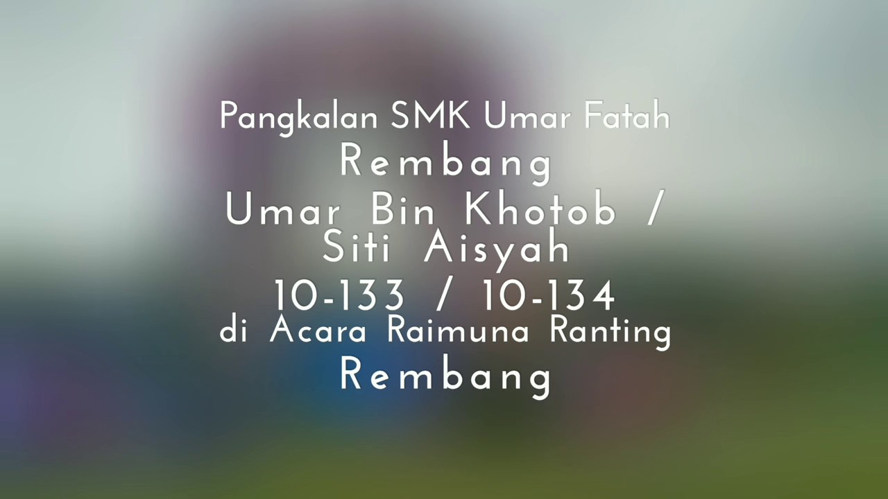 Pangkalan SMK Umar Fatah Rembang di Acara Raimuna Ranting Rembang 18-20 ...