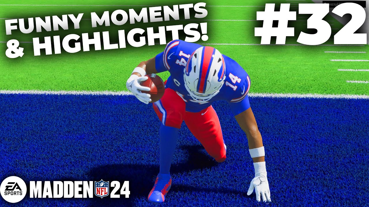 MADDEN 24 FUNNY MOMENTS + HIGHLIGHTS #32 - YouTube