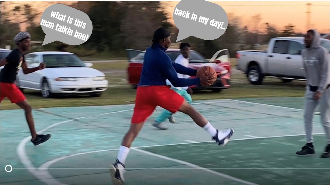 OLD HEAD PULLED UP TO THE 5v5 HOOP SESSION…(Gone Terribly Wrong)🤣 - YouTube