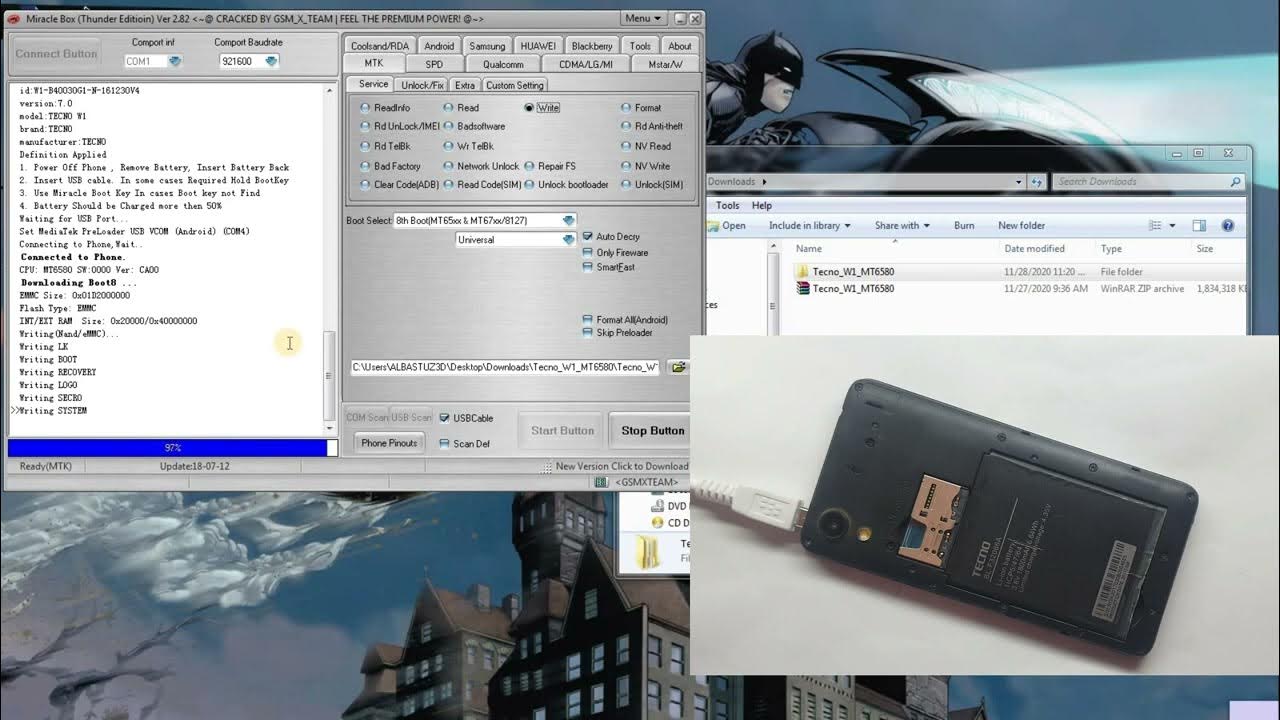 tecno stuck on logo tecno stuck in boot loop tecno hanging solution - YouTube