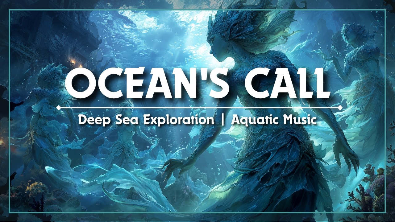 D&D Exploration Music | Ancient Ocean Sanctuary | Discovery of Mermaids ...