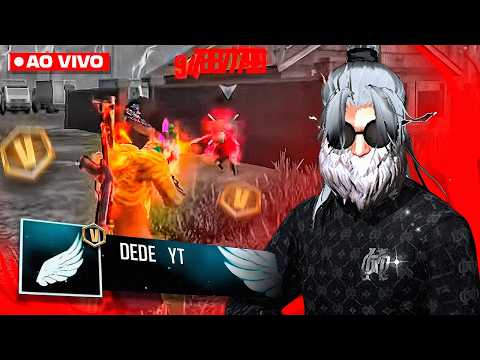 🛑LIVE ON– W–RANKEADA COM VCS🛑DEDE – FREE FIRE AO VIVO❤️