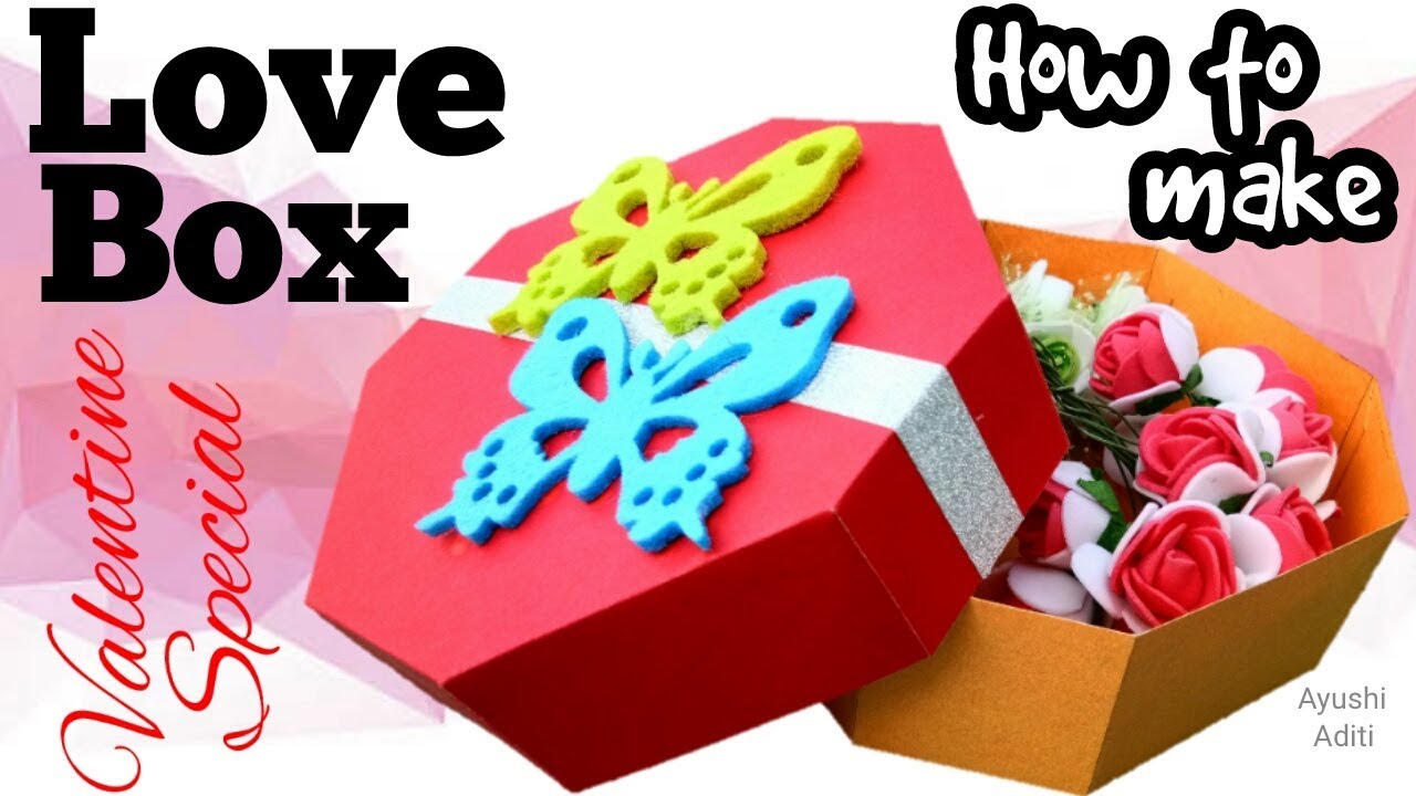 Love Box for Him/Her | I Love You Box | Valentine's Day | - YouTube