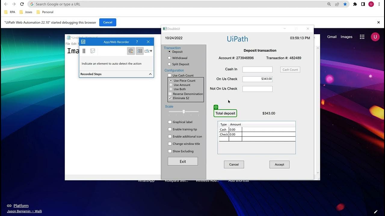 Unable to find target element in Ui Automation | Image Selection Mode in UiPath Studio for ...