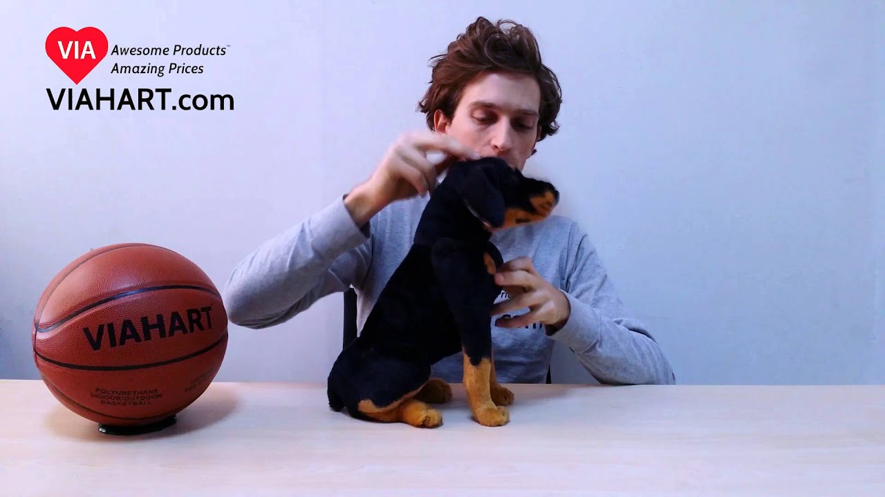 VIAHART 18 Inch Dog Stuffed Animal Plush | Rodolf the Rottweiler ...