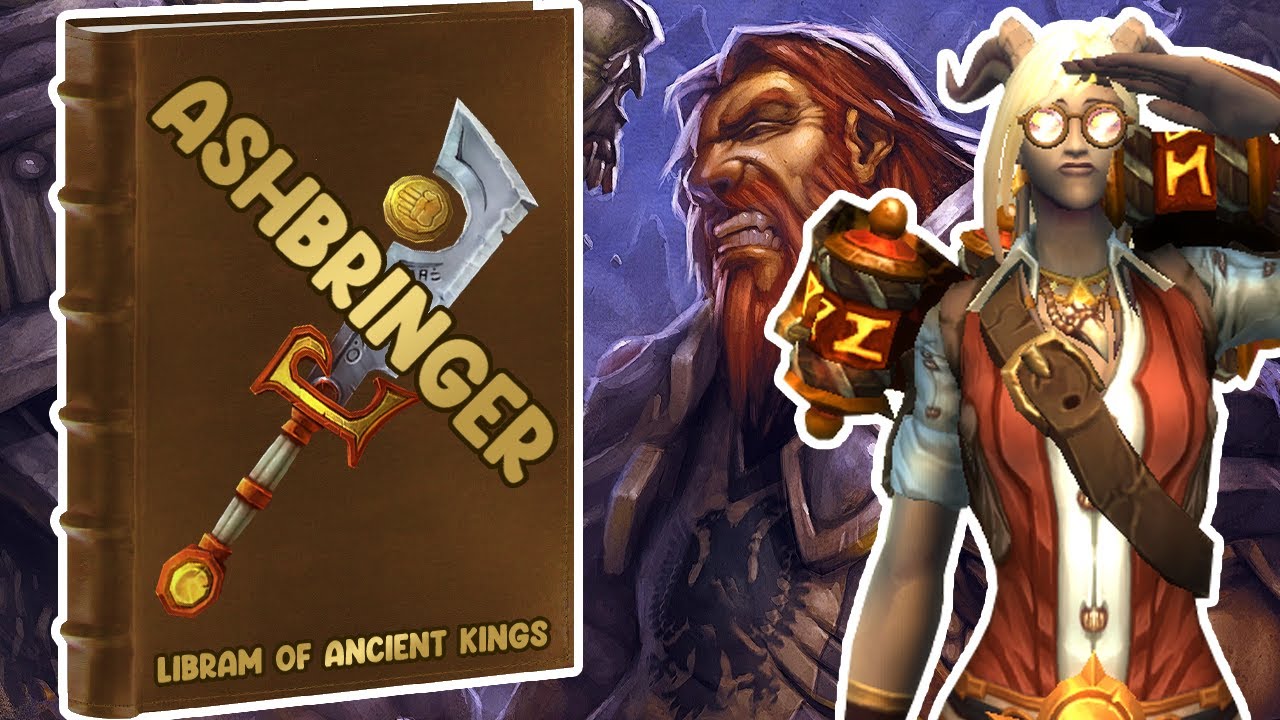 Ashbringer | Paladin Legion Order Hall | Mograine & Scourge Lore - YouTube