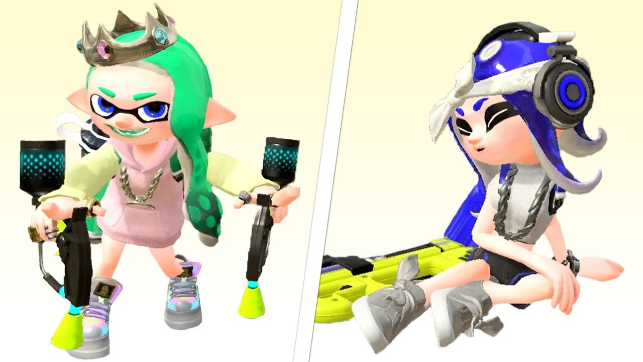 Splatoon 2 - All Winning & Losing Animations - YouTube