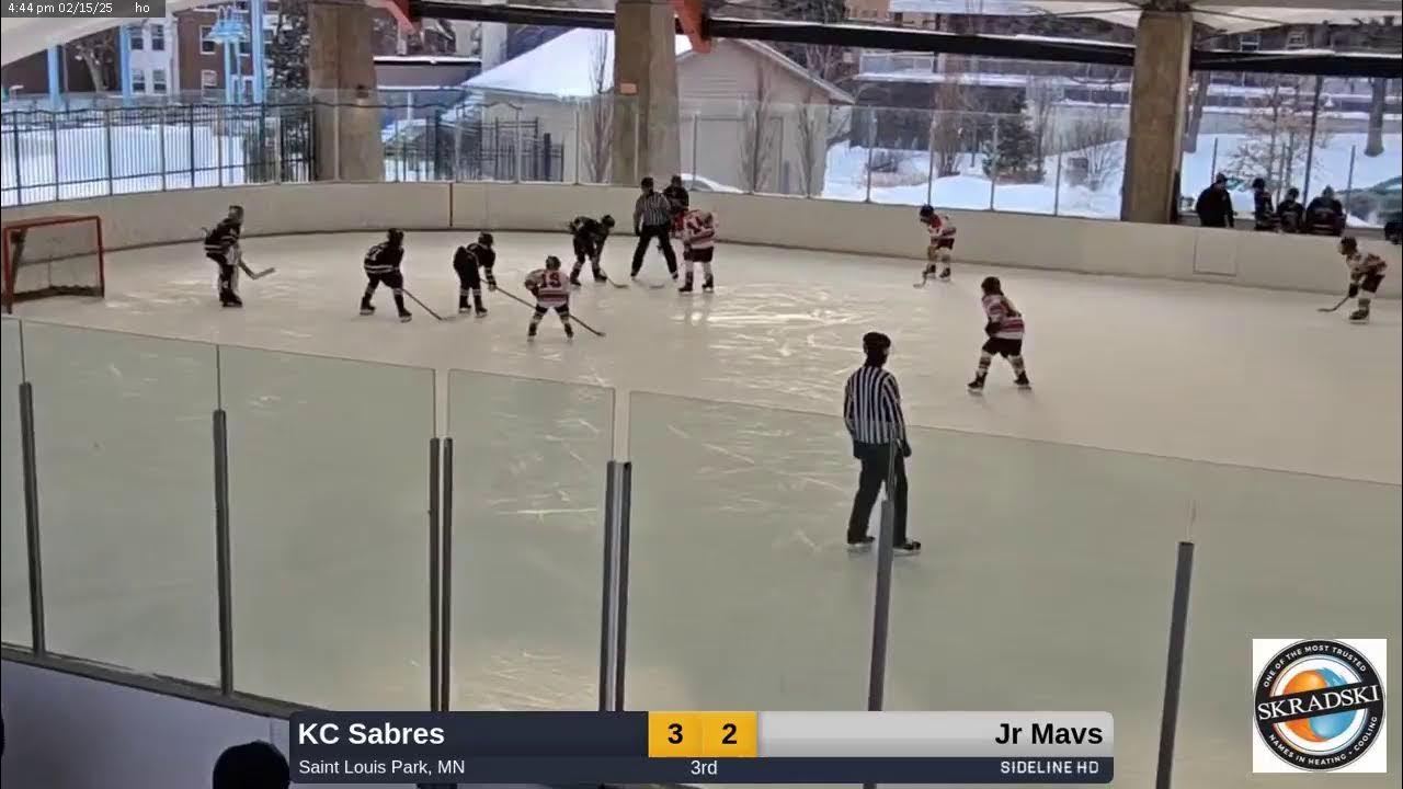 Jr Mavs vs. KC Sabres (2025.02.15) - YouTube