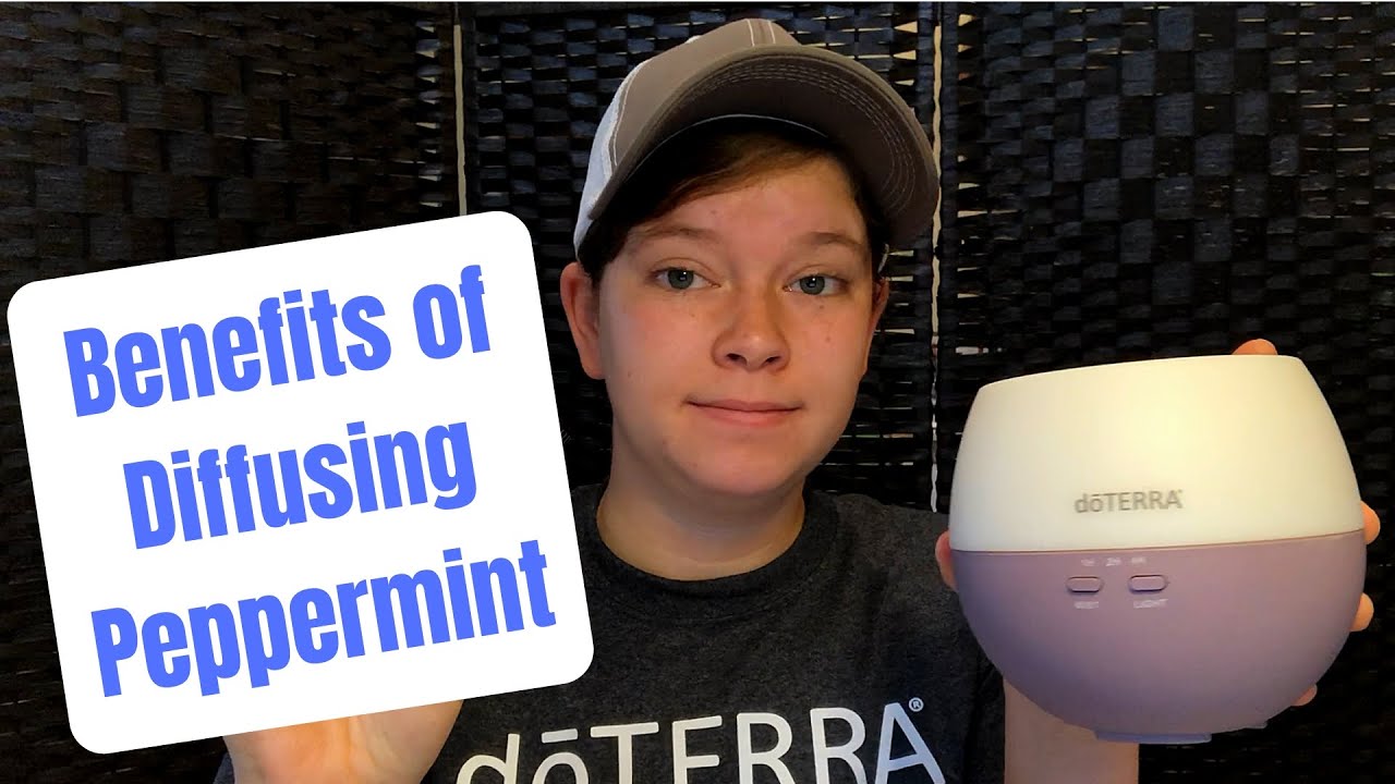Benefits of Peppermint Essential Oil in Diffuser - YouTube