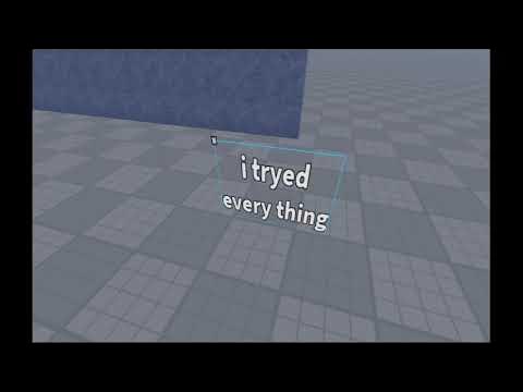 WHY CANT I MOVE PARTS (roblox studio) - YouTube