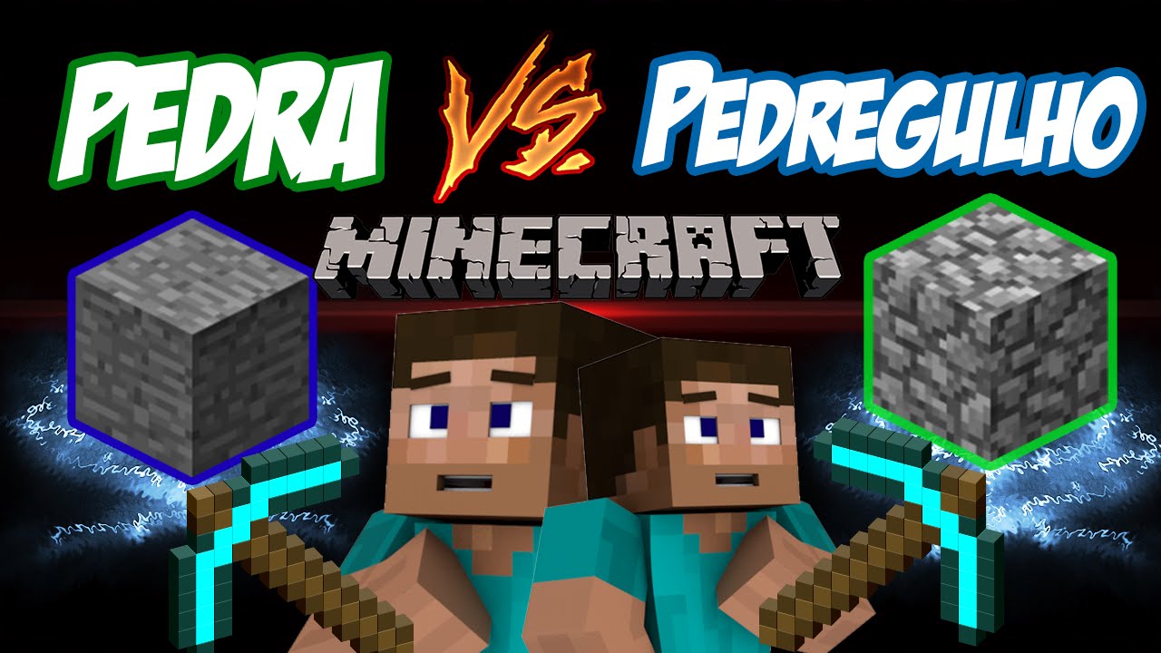 Transformando Pedra Em Pedregulho Minecraft Youtube