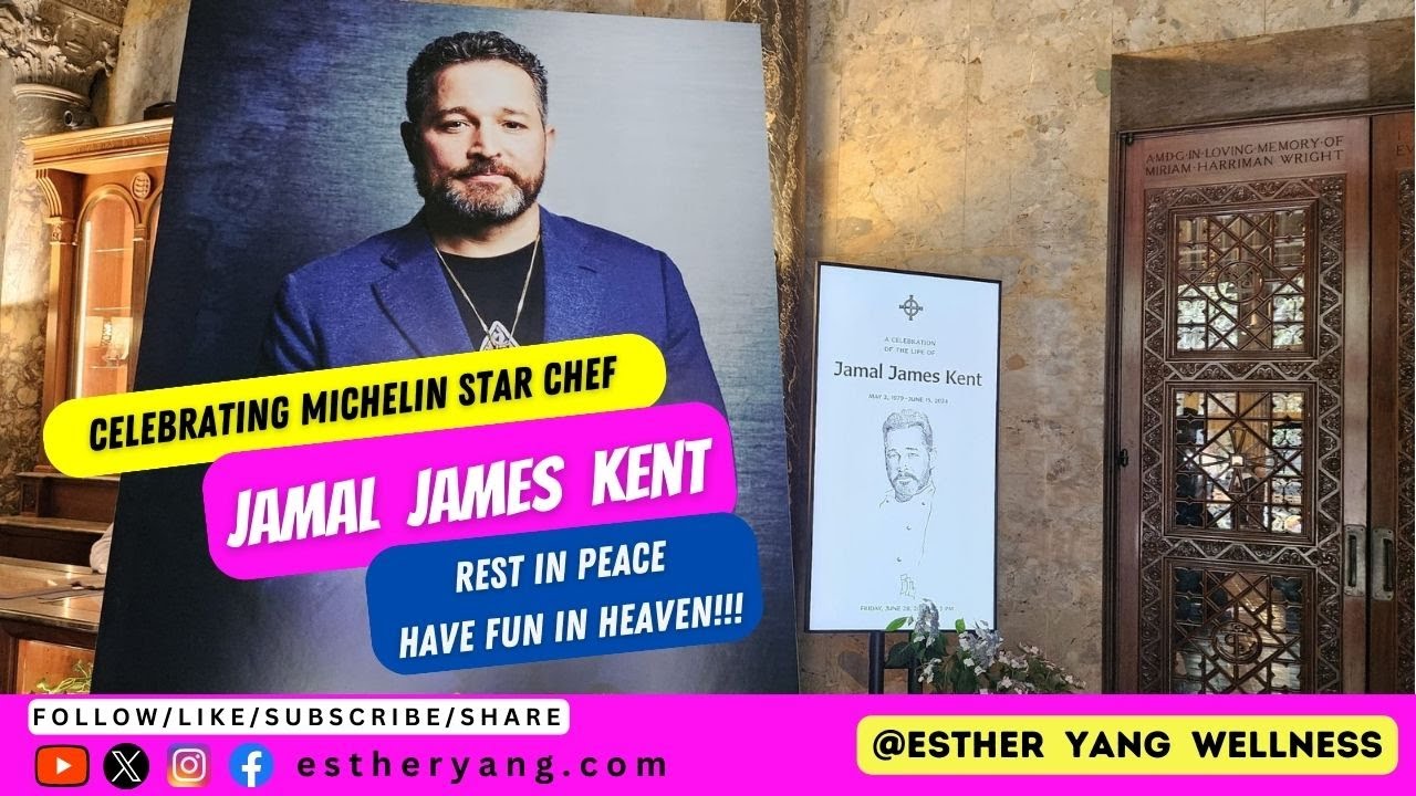 Celebrating Michelin Star Chef Jamal James Kent, Rest in Peace, Have Fun in Heaven!!! - YouTube