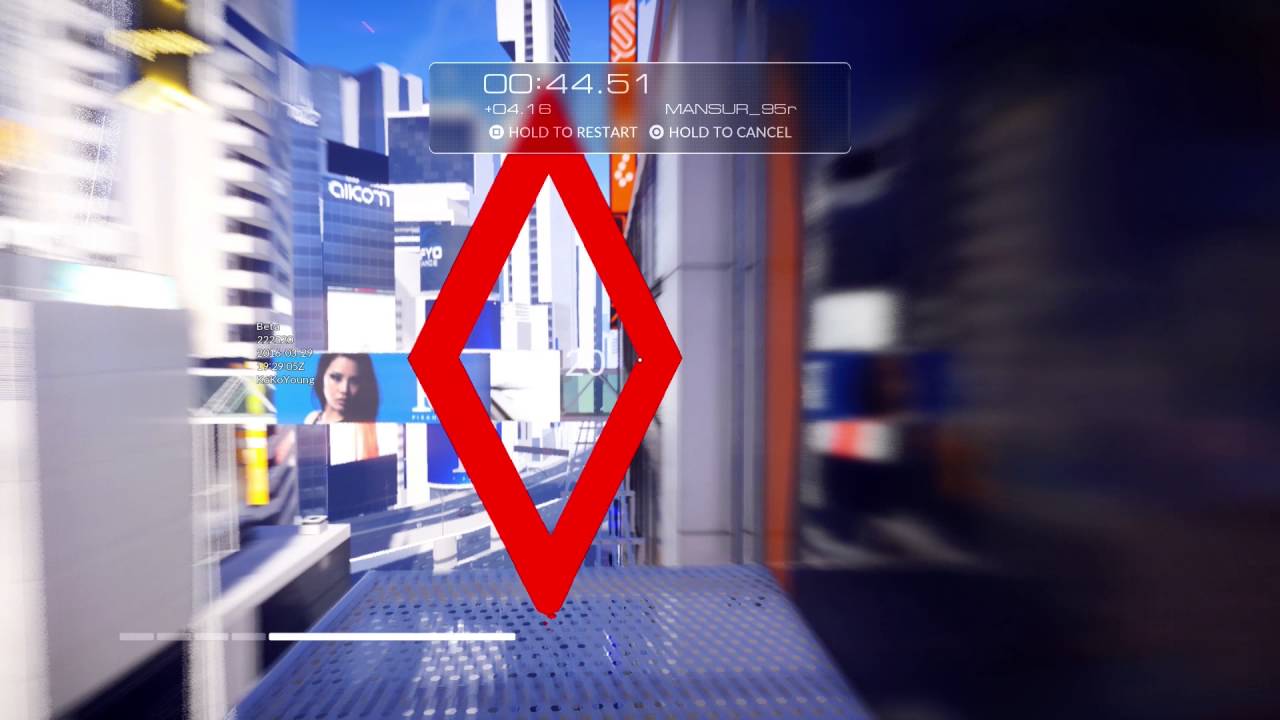 Mirror's Edge Catalyst Beta - Time Trial: TheSztalker762#1 [Runner ...