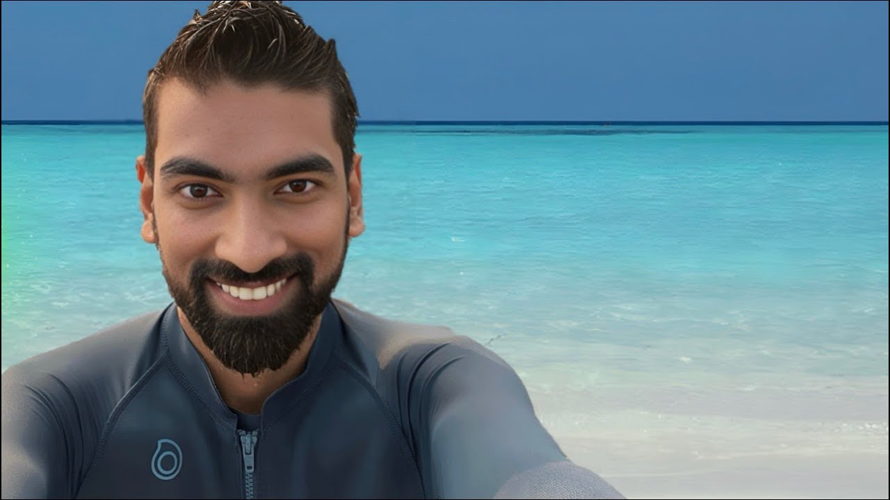 GOA's Cleanest Beach | Clear water | Blue beach in Goa | Insta 360 X3 ...