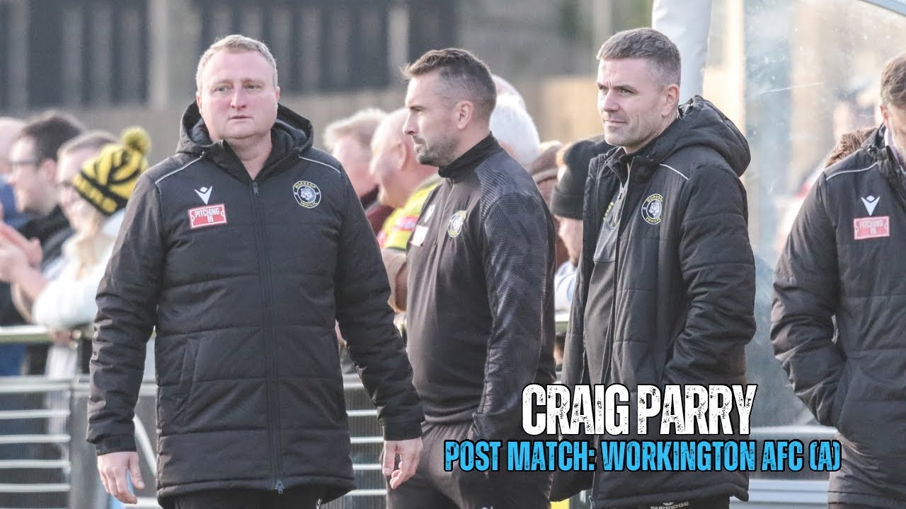 🎤POST-MATCH | Craig Parry reflects on our defeat to Workington AFC ...