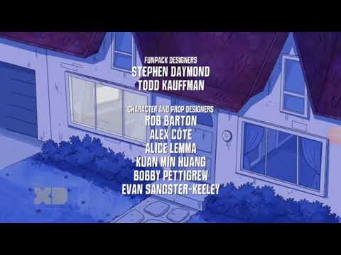 Creditos Fangbone Aventuras Cavernícolas Disney XD Intro La Ley De Milo Murphy