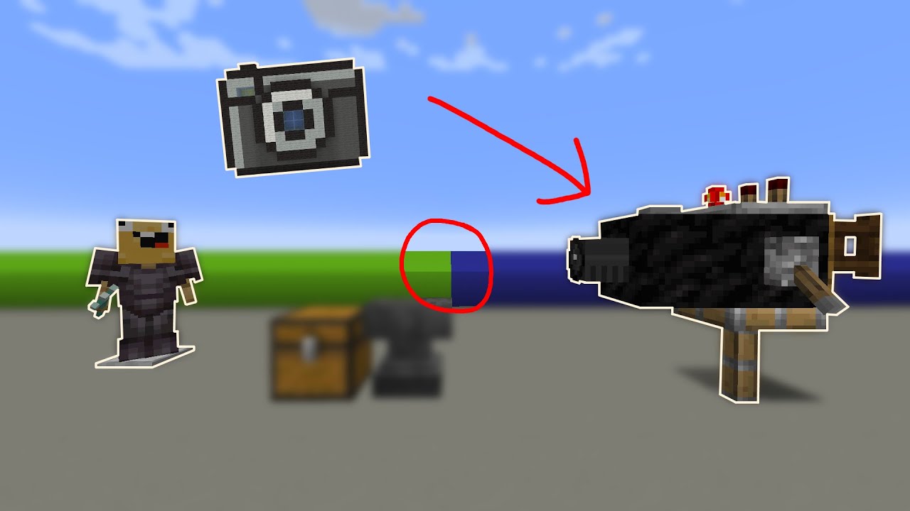 Working Movie Studio In Minecraft | Tutorial - YouTube