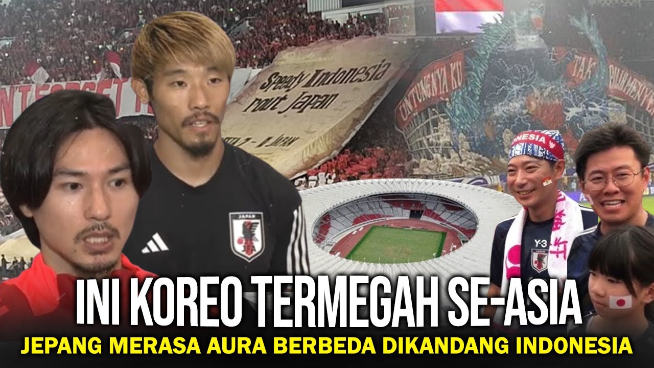 🔴BIKIN BANGGA INDONESIA! Kemegahan Koreo Fans Garuda Buat Jepang Takjub ...