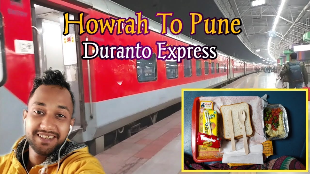 Howrah To Pune Duronto Express Train || Train Journey | Prem Vlog - YouTube