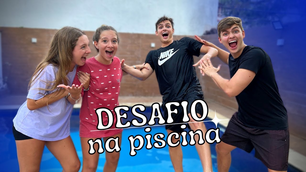 DESAFIO DA PISCINA ! * deu briga* - YouTube
