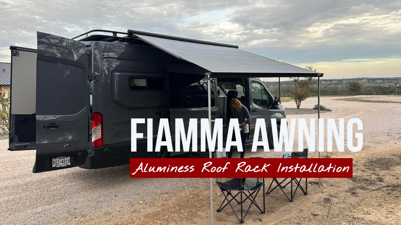 Ford Transit Van Build | FIAMMA F45S Awning | Easy Roof Rack ...