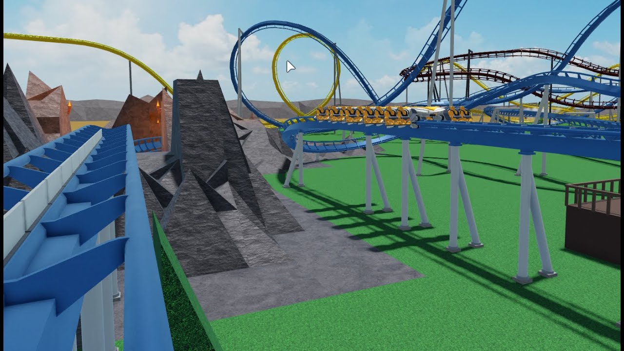Soarin' Eagle Official POV (Theme Park Tycoon 2) - YouTube