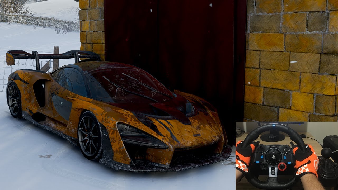 Rebuilding a Mclaren Senna Forza Horizon 4 - Logitech G29 and Shifter ...
