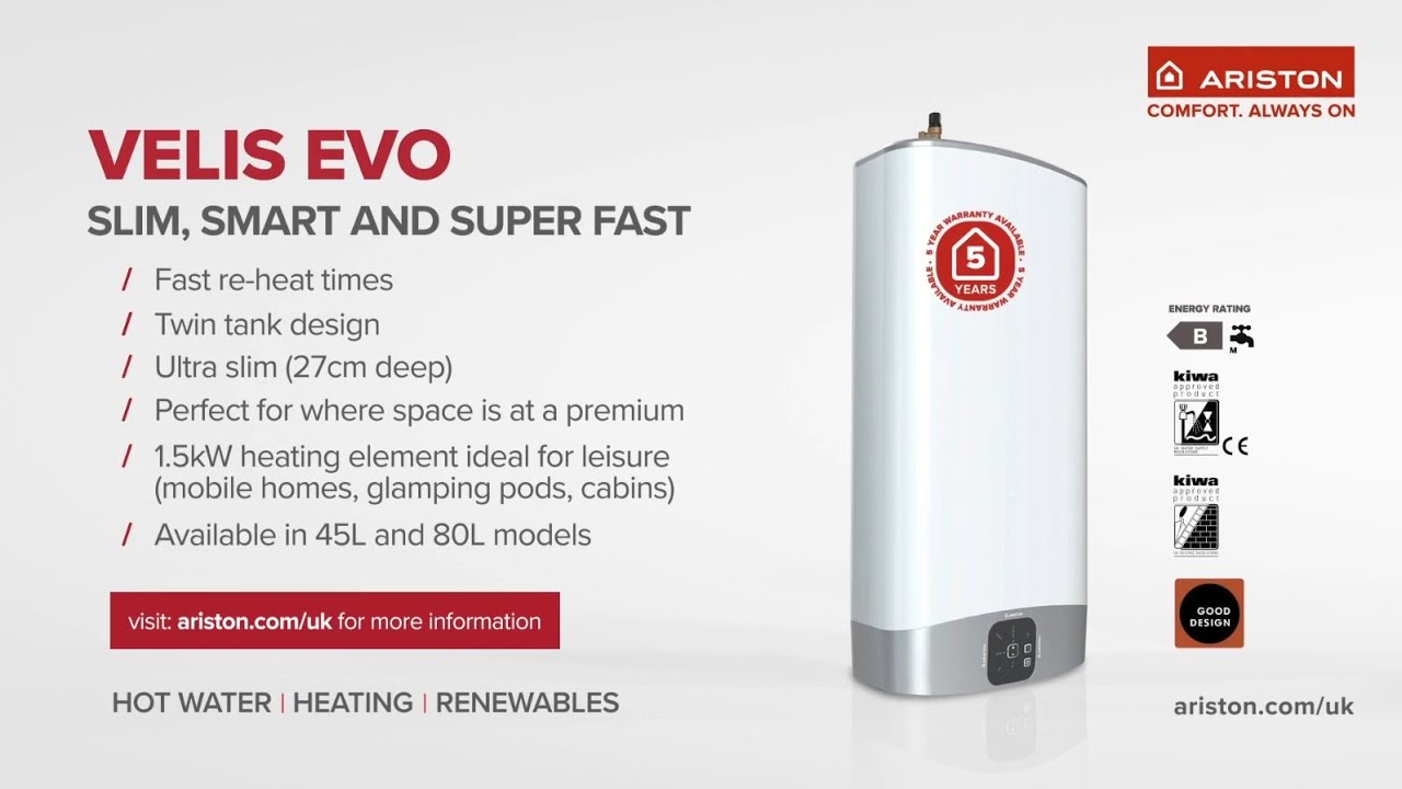 Velis Evo - Product Overview - Ariston UK - YouTube