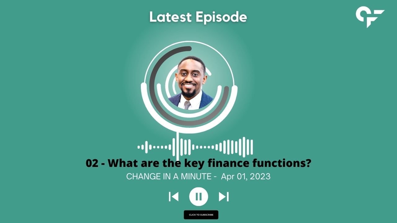 What are the key finance functions? - YouTube