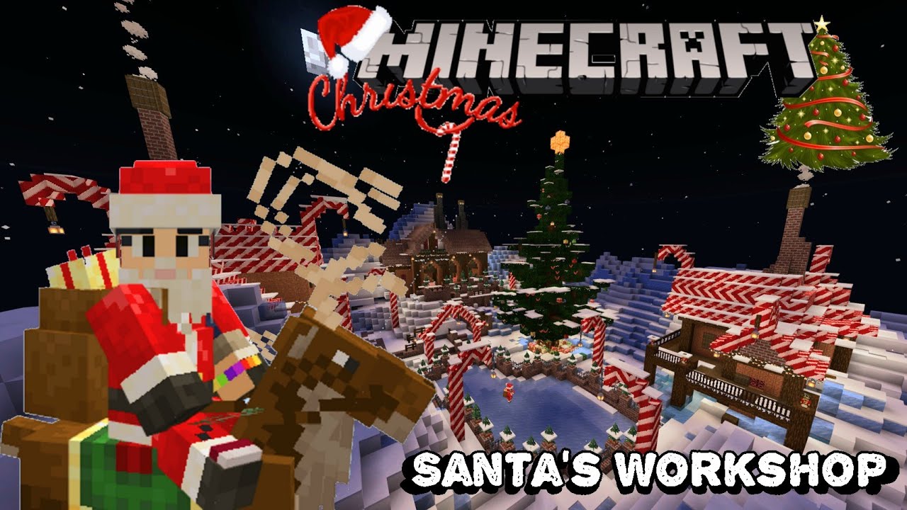 Minecraft Holiday Special: Santa's Workshop Timelapse and Tour - Mod ...