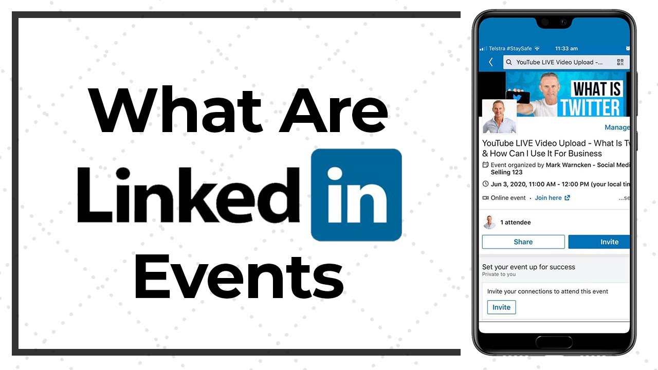 What Are LinkedIn Events and How Do You Use Them - YouTube